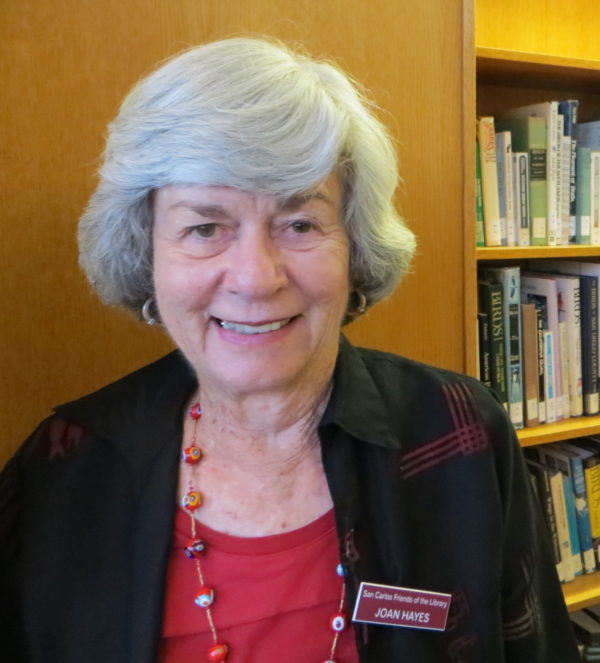 San Carlos Friends of the Library » PREZ SEZ: Joan Hayes, 2020